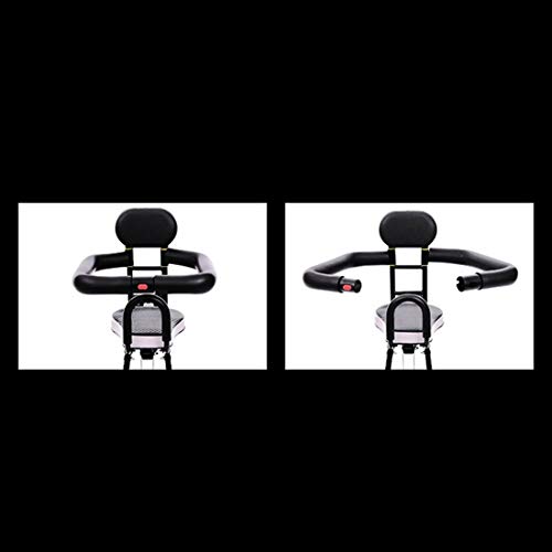 FenglinTech Baby Bike Seat, Front Mounted Child Bike Seat with Back Rest, Foot Pedals and Handrail