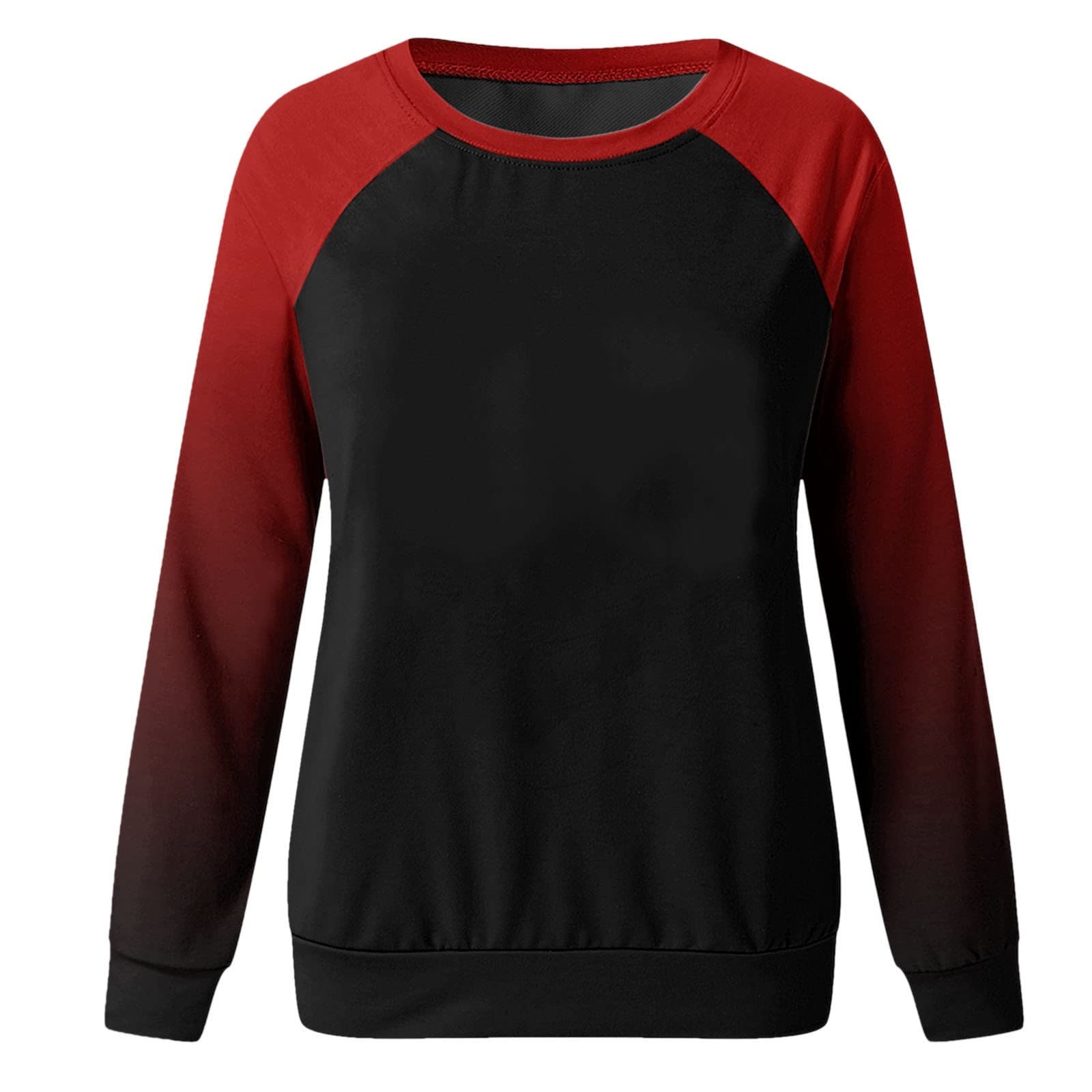 FAMOORE sweatshirt igan Womens Long Sleeve Tops Pullover Hoodie Half Zip Sweatshirt Lapel