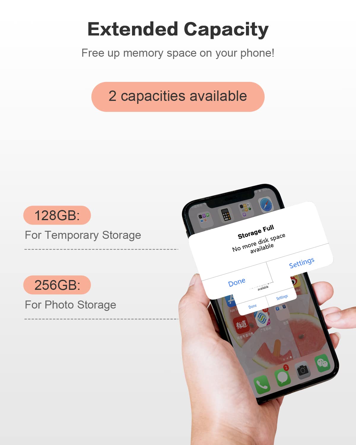 MFi Certified 256GB Flash Drives 3.0 High Speed 3ni1 USB Stick External Storage Compatible for iPhone/PC/iPad/Android/More Devices for Photos and Videos Transfer Storage Backup(Pink)