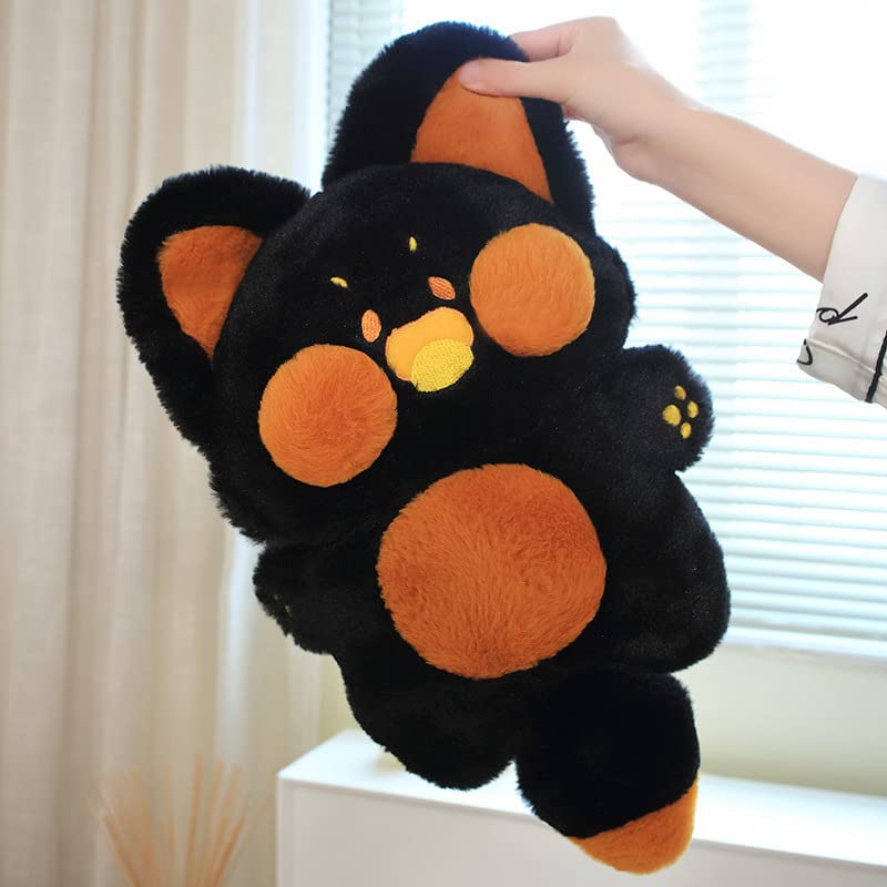 Gaoxyima Plush Pillow: Soft, Cuddly Stuffed Animal Body Pillow for Kids & Girlfriend - Cute Black Doll
