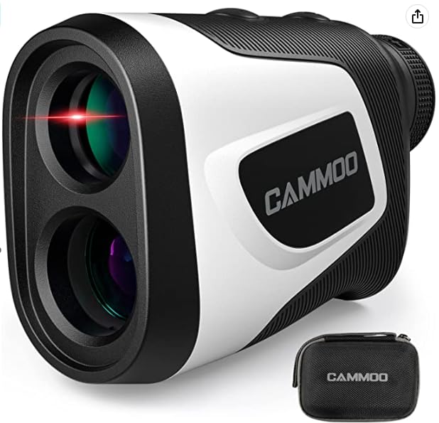 Golf Hunting Rangefinder + 12x42 HD Binoculars Green