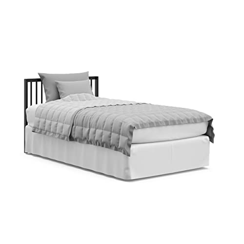 Graco Teddi 4-in-1 Convertible Mini Crib with Bonus Water-Resistant Mattress (Black) β GREENGUARD Gold Certified, 2.75-Inch Mattress Included, Convenient Size, Easy 30-Minute Assembly