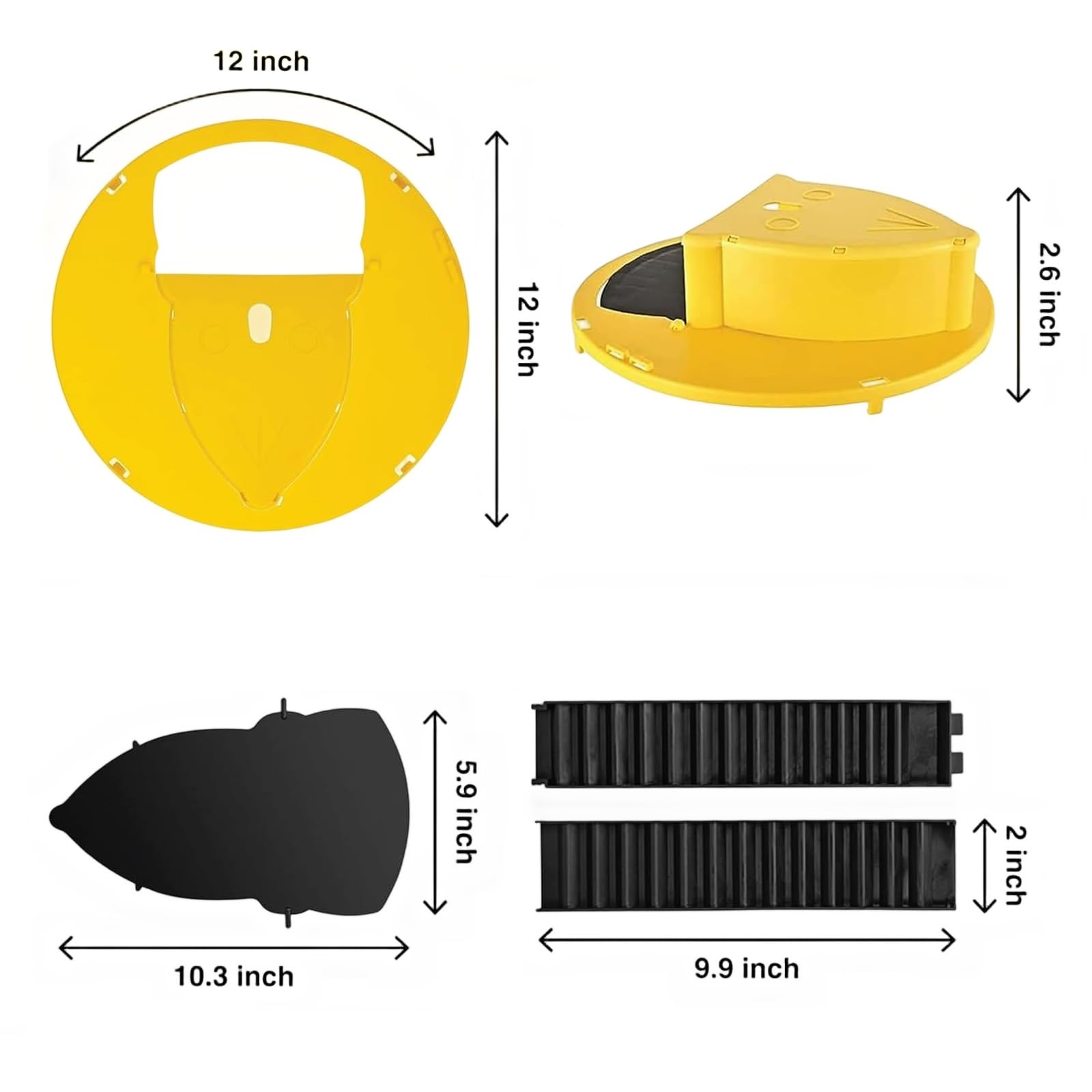 Mice Mouse Trap Bucket Lid,Mouse Trap Bucket Flip Lid,Auto Reset Multi Catch Humane Rat Trap for Indoor Outdoor | 5 Gallon Bucket Compatible |Mouse Rat Trap Bucket Lid (3Pack) 1050