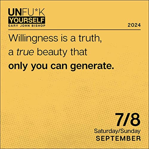 Unfu*k Yourself 2024 Day-to-Day Calendar: Get Out of Your Head and Into Your Life