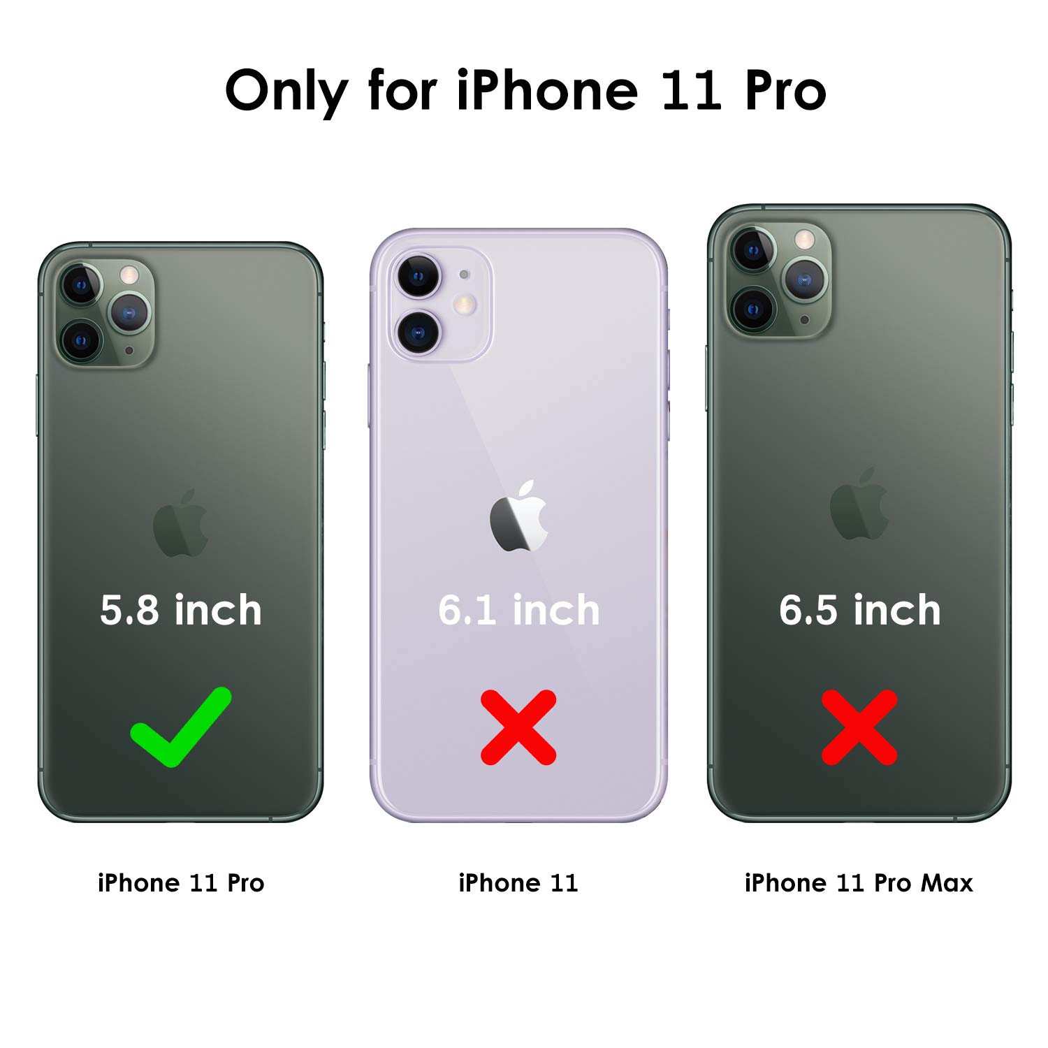 DTTO Compatible with iPhone 11 Pro Case, Slim Fit Clear Soft TPU Cover Case with Metal Luster Edge for 2019 iPhone 5.8 Inch-Gold