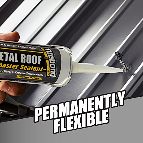 Titebond WeatherMaster Metal Roof Sealant 61821 Green 10.1-Oz