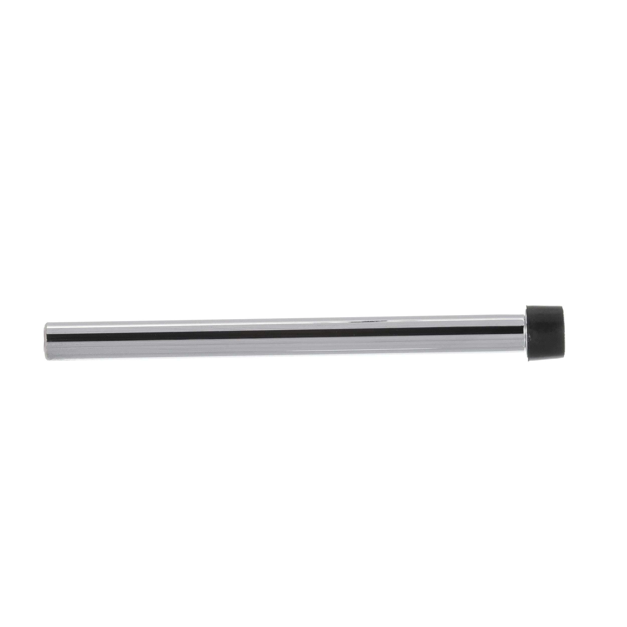 OCS Parts 2-Pack Nickel Plated Brass Bar Sink Overflow Pipes | 7-Inch Overflow Tubes for 1-Inch NPT Drains | With Grommet and Strainer (2-Pack, 7-Inch)