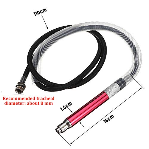 Micro Air Grinder Set, Air-powered Micro Die Grinder, Handheld Pneumatic Cutting Pencil with Wrench, 65000 RPM