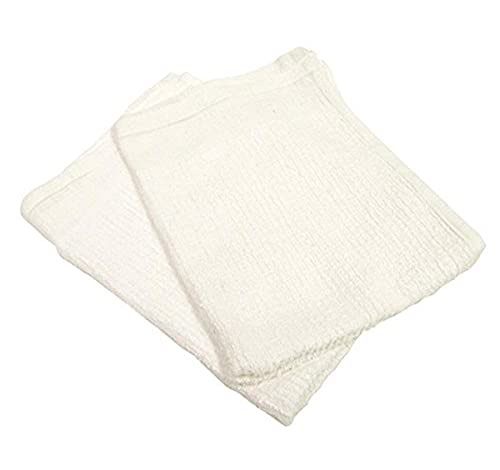 Kitchen Basics 51710 Terry 26 oz. Bar Mop, 16" x 19", White (Pack of 12)