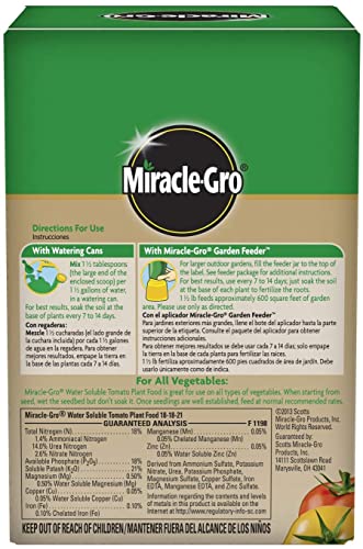 Miracle-Gro Water Soluble Tomato Plant Food