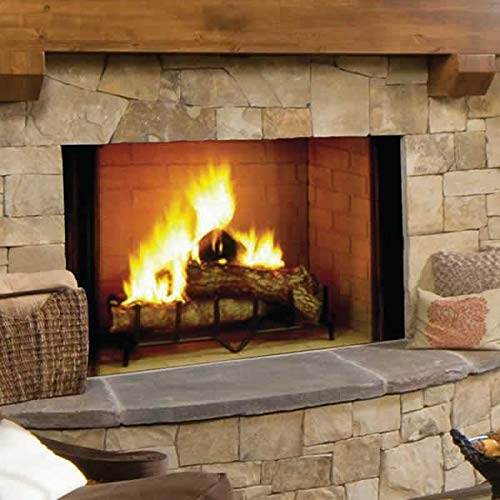 Rocky Mountain Goods Long Fireplace Poker - Rust Resistant Black Finish - Heavy Duty Wrought Iron Steel - Decorative Look and Finish - Multi use tip - Indoor and Outdoor use (1)