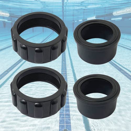 HRepair 520595 1.9" Union Compatible Pentair IC20 IC40 IC60 IC80 Pool Spa Sanitizer Automation Control Salt Systems Replacement Pentair Union 2PCS