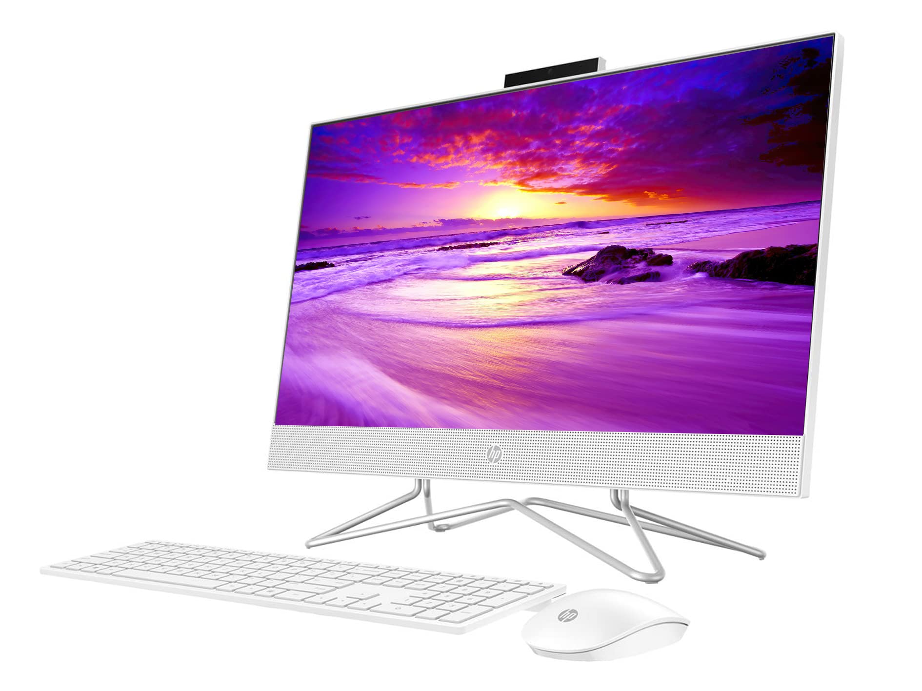 HP All-in-One 23.8" FHD Touchscreen Business Desktop, Intel Pentium Silver J5040, Windows 11 pro, 12GB RAM, 512GB SSD, Intel UHD Graphics 605, PCS