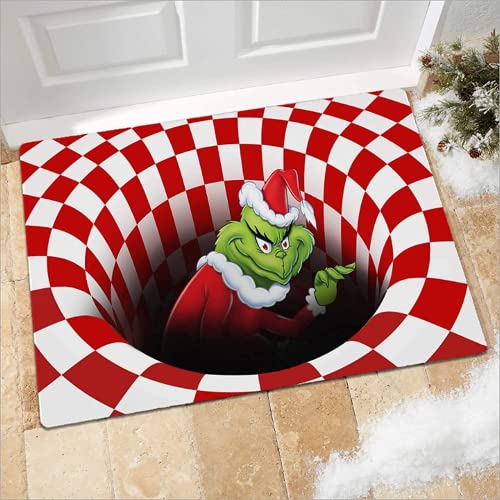 WPOZD Christmas Decoration Doormat,Christmas Decoration ,Christmas Door mat Indoor and Outdoor, for Christmas Indoor Outdoor Home