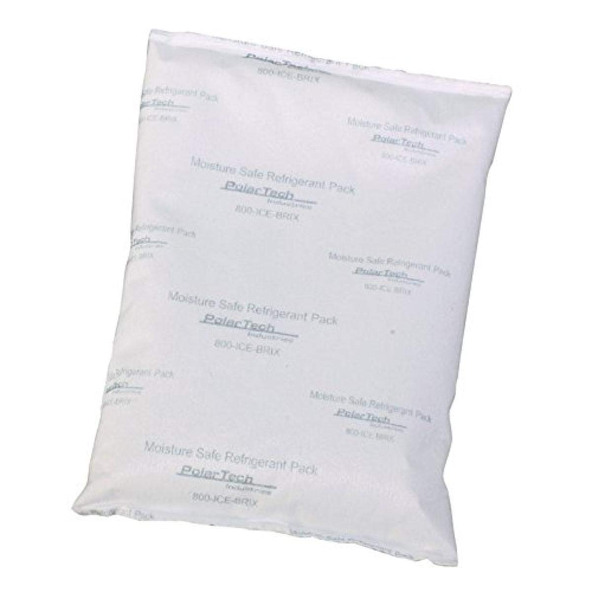 Polar Tech TP32/MS Ice Brix Viscous Gel Moisture Safe Refrigerant Cold Pack, 10" Length x 6" Width x 1-1/2" Thick (Case of 9)