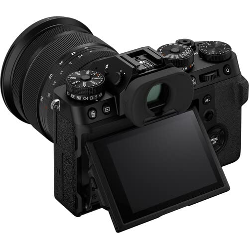 FUJIFILM X-T5 Mirrorless Camera with 16-80mm Lens (Black) Bundle with Advanced Accessories (8 Items) | USA Authorised with Fujifilm Warranty | Fuji xt5