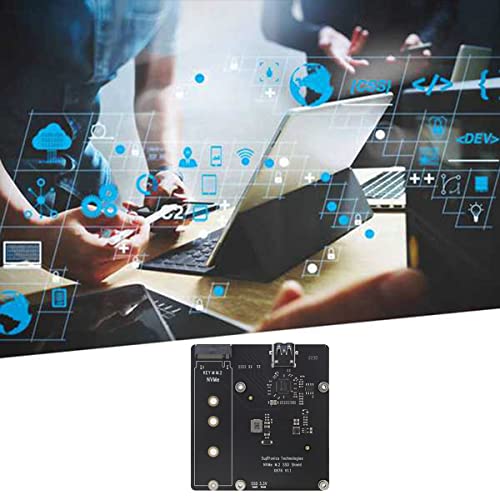 KALEN X876 V1.1 M.2 NVME SATA SSD Ultra-Thin Expansion Board for Model B NAS Storage Module