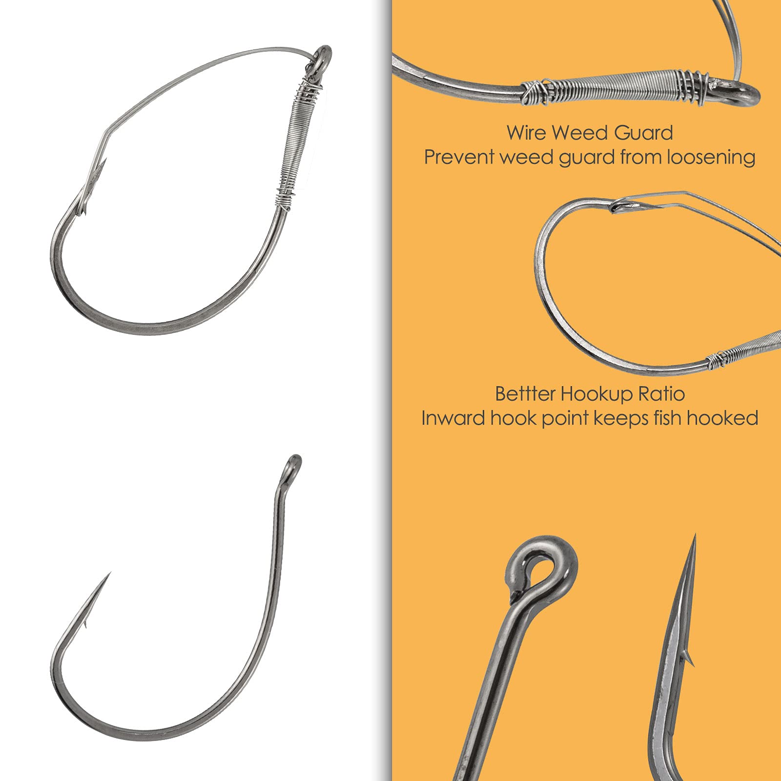 Dr.Fish 141-Pieces Wacky Worms for Bass Fishing Wacky Rig Kit Weedless Hook Plastic Worm Stick Bait Wacky Tool and O Rings