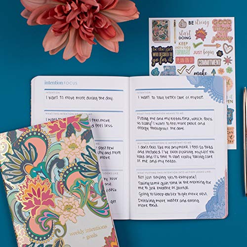 Erin Condren Petite Planner - Weekly Intentions and Goals for Building Habits. Increase Productivity, Set Goals, and Track To-Do Lists. Notetaking for Track Progress