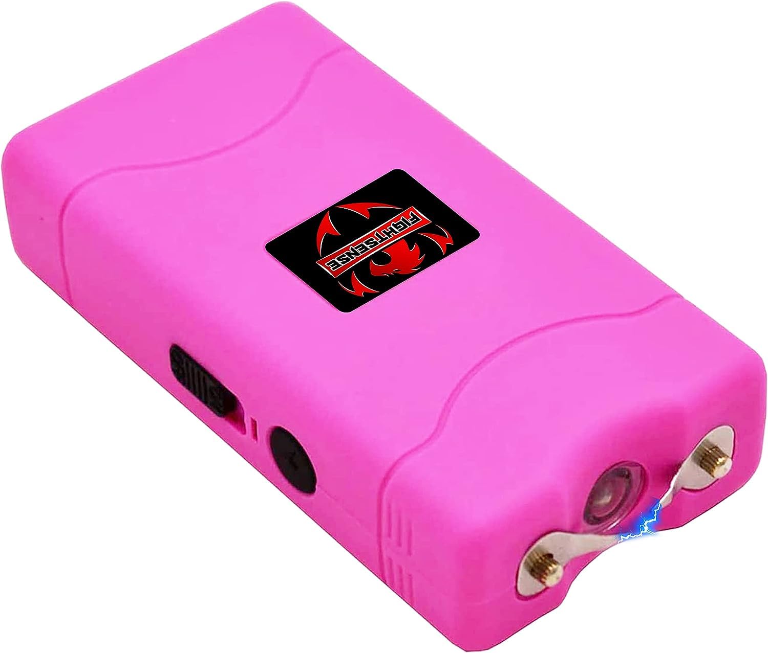 FIGHTSENSE Mini stun Gun for Women self Defense (Black)