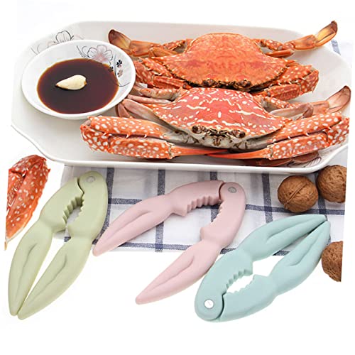 TIDTALEO Nut Machine Crab Leg Crab Leg Opener Crab Leg Lobster Tool Bottle Opener Chestnut Biscuit Machine Heavy Pink Small Walnut