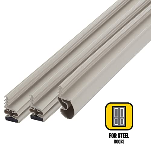Tight Seal Magnetic Weather Stripping for Steel Doors MD Building Products 01610