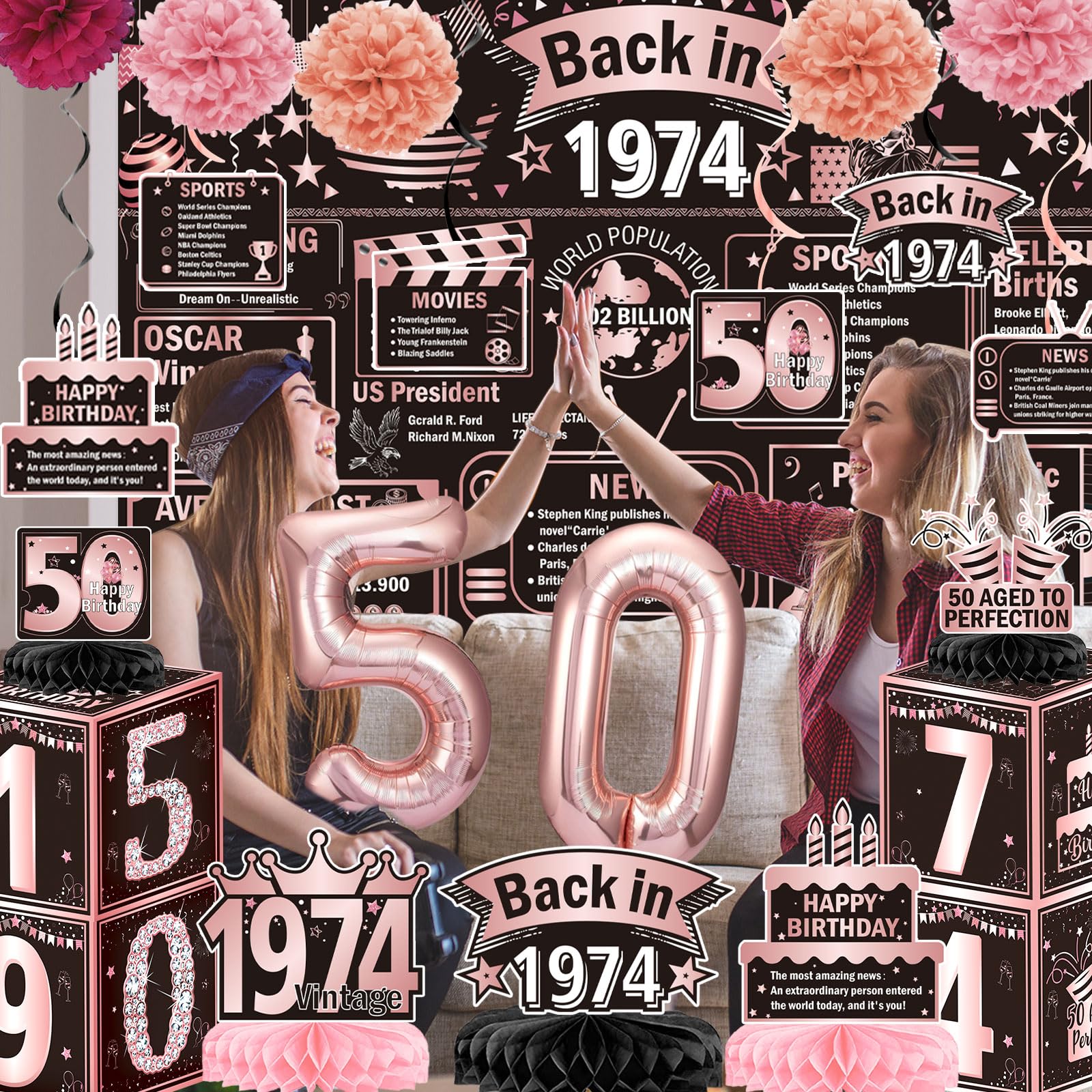 Prom Decorations for Party 2024 Prom Decorations Prom 2024 Decorations Prom Party Decorations Prom Backdrop 2024 Prom Balloons Graduation Decorations Class of 2024