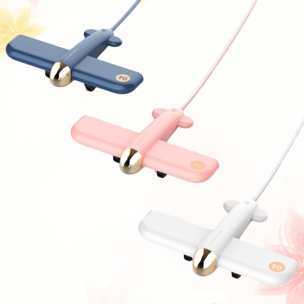 Mikikit USB C Adapter 2pcs41 Computer Multi-Port Hut Hub, Blue Desktop Hub- Computer, Accessories Shaped USB Multiple Expansion Extension Port Airplane Ports Design to Charger for Hub USB Port