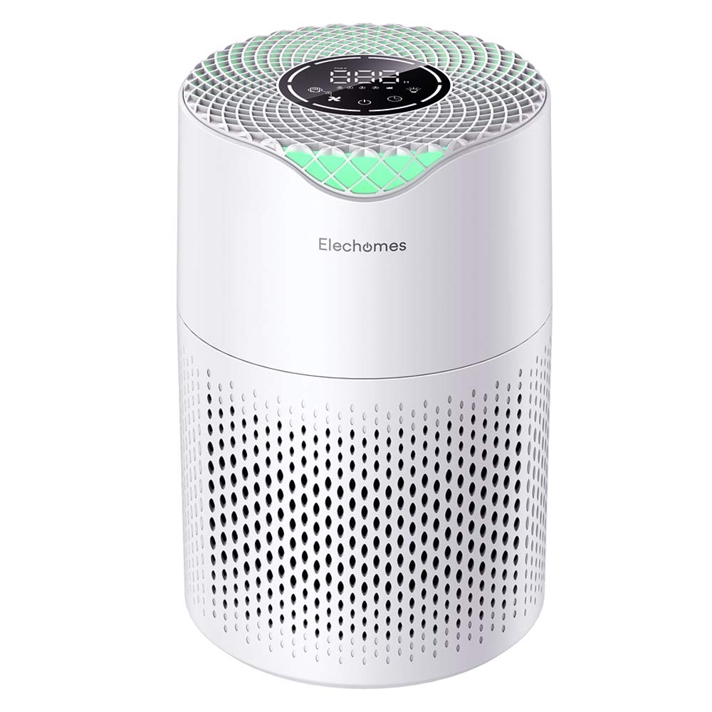 Elechomes Air Purifier P300 Replacement Filter, 4-Layer Filtration Includes Removable and Washable Pre-Filter, True HEPA Filter, and High-Efficiency Activated Carbon Filters, 1 Pack