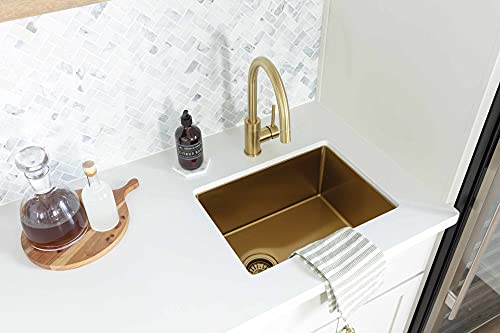 Miseno MNO003LFB Miseno MK003 Mia Bar & Prep Faucet with Single Function Pull-Down Spray Head