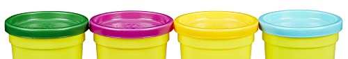 PLAY-DOH 4-PACK OF SECONDARY COLORS, Net WT 16oz
