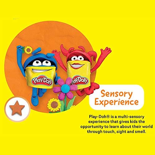 Play-Doh Fun Tub Playset, Great First Play-Doh Toy for Kids 3 Years and Up with Storage, 18 Tools, 5 Non-Toxic Colors (Amazon Exclusive)
