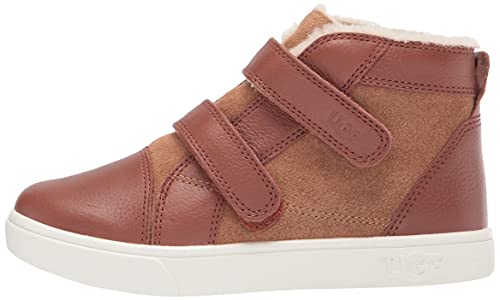 UGG unisex child Rennon Ii Sneaker, Chestnut, 11 Little Kid US