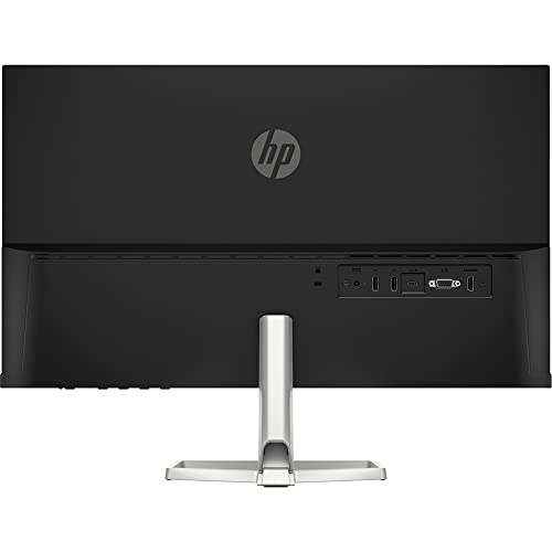 HP M24fd 23.8" Full HD 1080p 16:9 FreeSync IPS Monitor, Silver and Black Bundle with Elite Suite 18 Software + 1 Year Protection Warranty