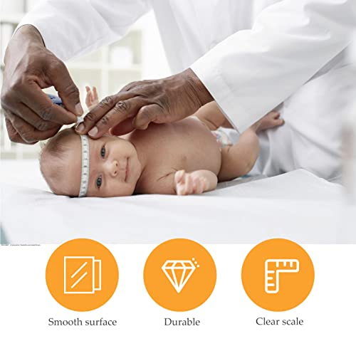 Infant Head Circumference Tape Ruler: 6pcs Newborn Head Measuring Ruler Cm Measure Ruler Baby Toddler Head Body Arm Measurement Tool