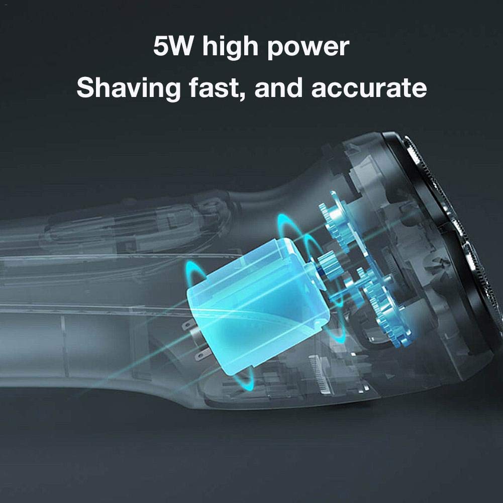 Enchen Blackstone 3D Electric Shaver Smart Control Blocking Protection Razor Washable Type-C Rechargeable Men