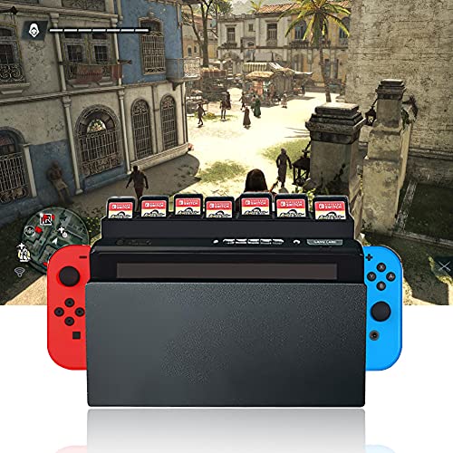Game Card Storage, Compact Lightweight Large Capacity Game Card Storage Box Protect Game Card 28 Slots for Storage Game Card