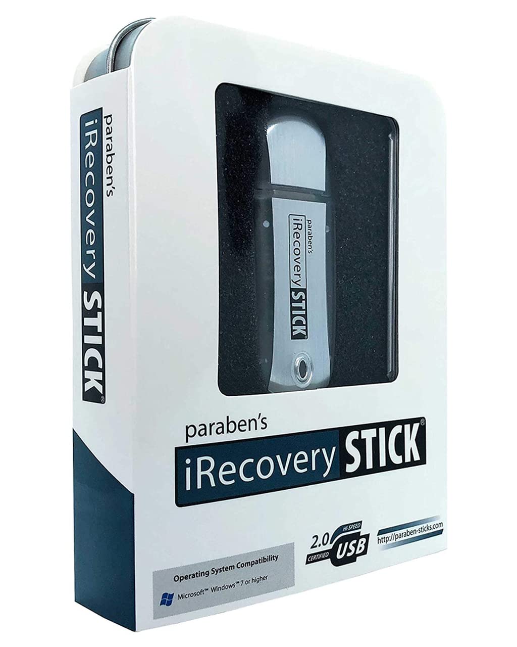 Paraben iRecovery Stick - Data Recovery Stick for iPhone and iPad - Deleted Files Recovery & Backup Stick Compatible with Windows Software - iPhone and iPad Data Recovery Portable Flash Drive