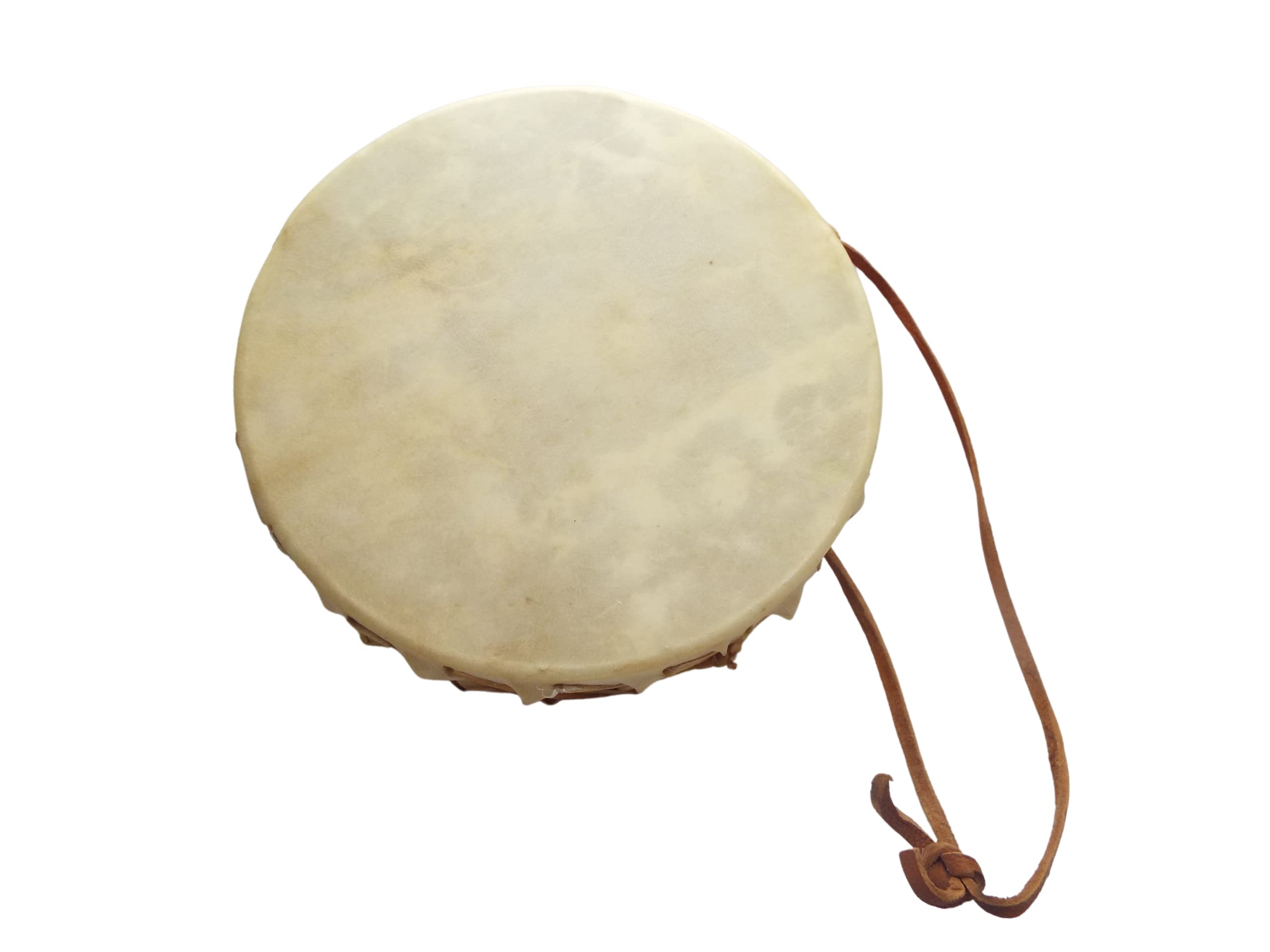 GCenterprise, hand drum 6 IN, shaman drum, frame drum, world drum, native american drums, small handmade drum YAQUI