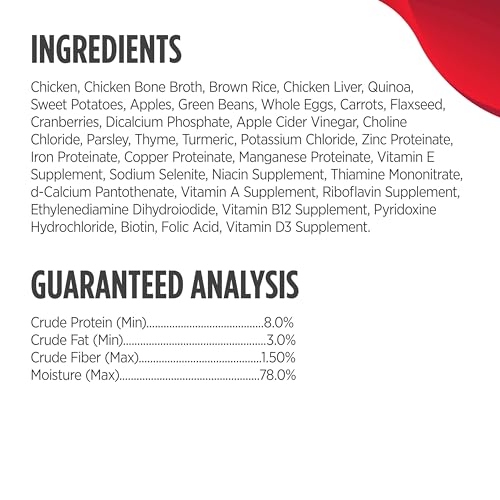 Nulo Gently-Cooked Meals Complete and Balanced Adult Wet Dog Food, Chicken & Quinoa, 9 Ounce, 8 Count