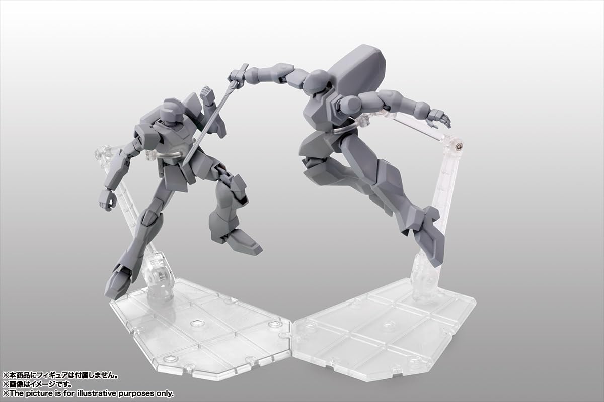 TAMASHII NATIONS Bandai Stage Act. 5 for Mechanics Stand Support (Clear), multi (BAS56788)