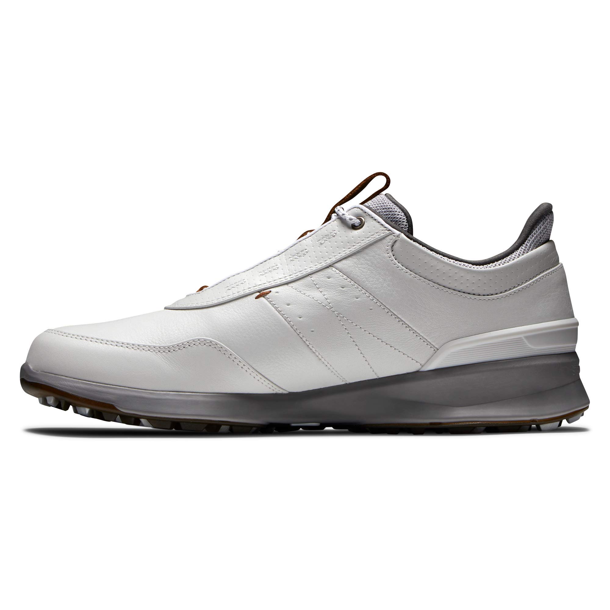 FootJoy Men's Stratos Previous Season Style Golf Shoe, Off-White, 9.5