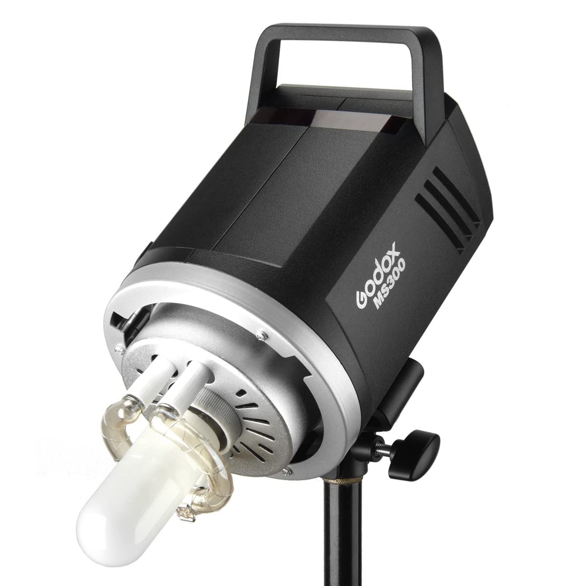 Godox MS300 2Pcs 600W Professional Photography Lighting Kit Compact Studio Flash Strobe Light,2.4G Bowens Mount with 150W Modeling Lamp,5600±200K CCT,0.1-1.8S Recycle Time,w/XT-16,Softbox,Light Stand