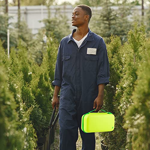 PAIYULE Hedge Trimmer Case Compatible with Sun Joe HJ604C/ for WORKPRO Cordless Grass Shear/Shrubber Handheld Trimmer, Grass Clippers Storage Holder Bag for Battery and Charger(Box Only