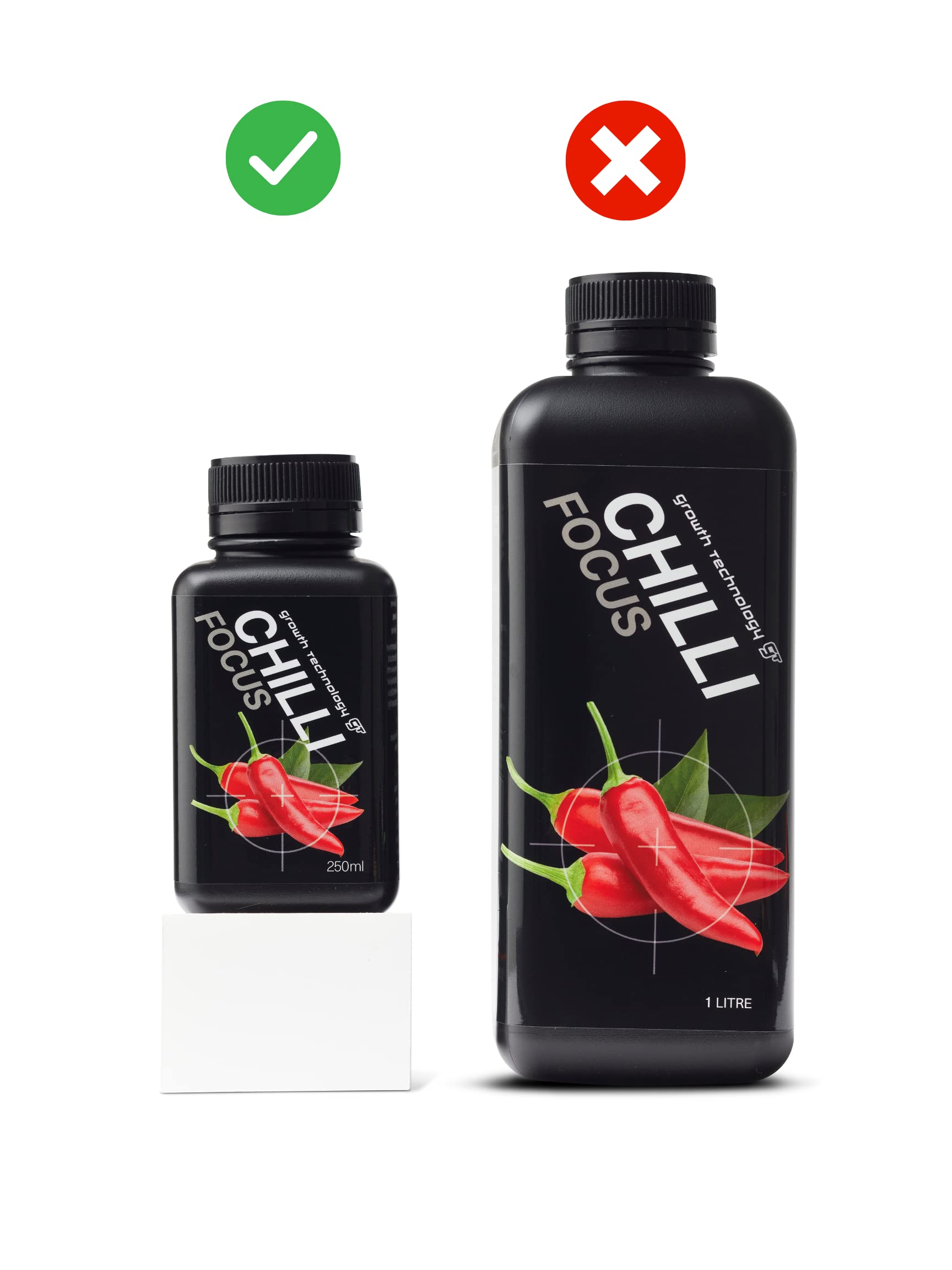 GT Growth Technology Foliage Focus Houseplant Food Nutrient Fertilizer Concentrate for Aroids and Tropical Plants