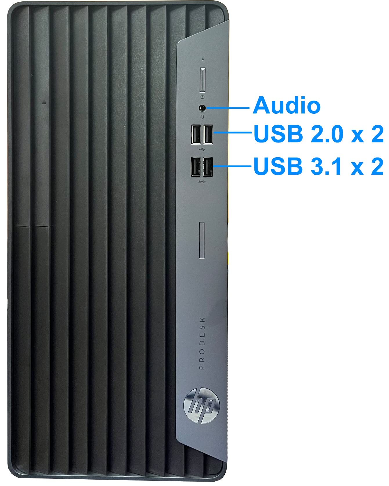 HP ProDesk 400 G7 Microtower Desktop, Intel i7-10700, 32GB RAM, 1TB NVMe SSD, 4K UHD 630 Graphics, DVD-RW, DisplayPort, HDMI, AC Wi-Fi, Bluetooth – Windows 11 Pro