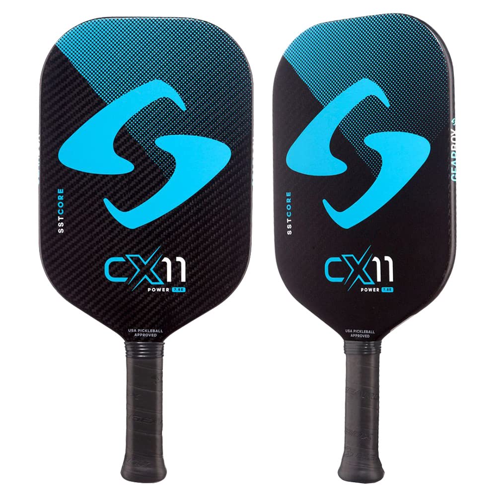 Gearbox CX11E Power Pickleball Paddle, 7.8 Oz, Blue