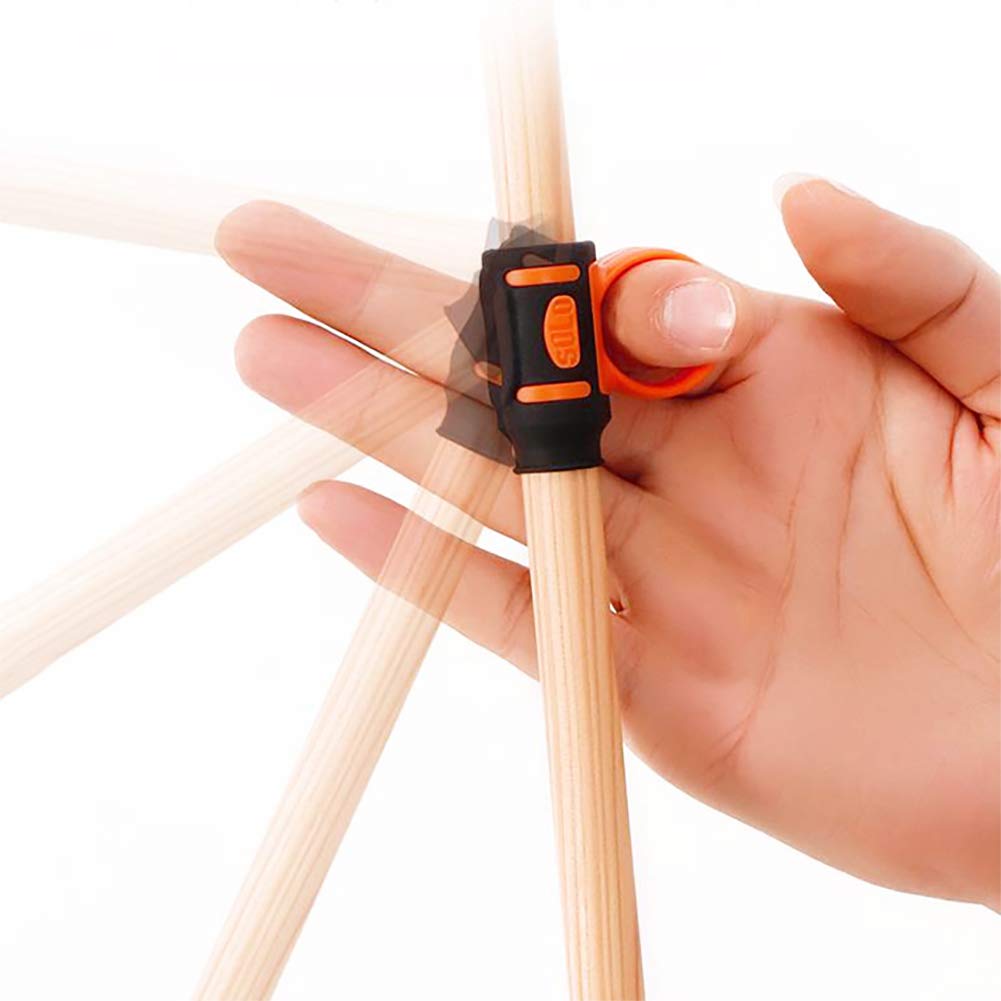 Drum Sticks Control Clips Drumsticks Accessories Set Easy Stick Twirl 2 Pieces #5 Drumsticks Grip for Beginner