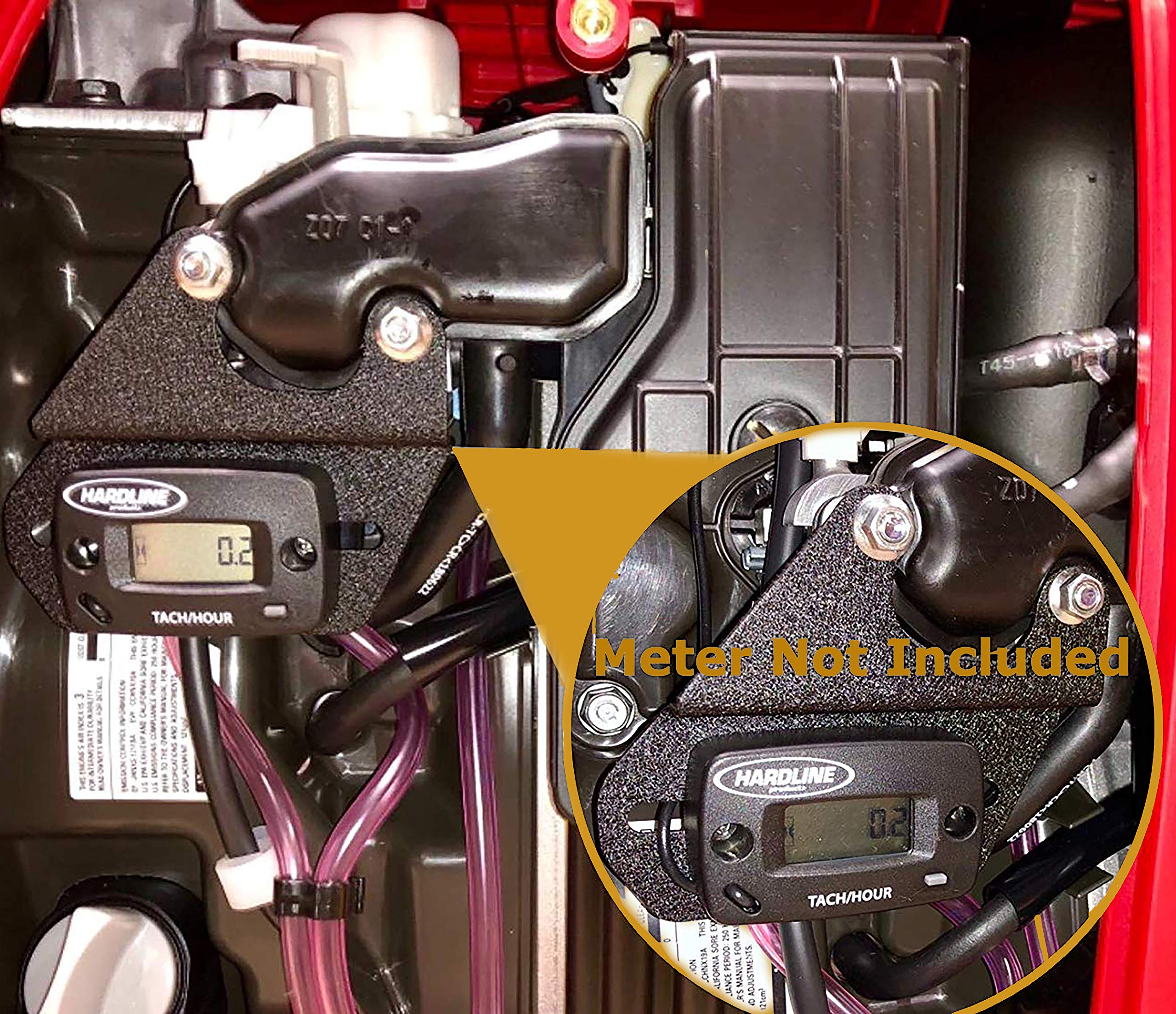 EnRand Tach Hour Meter/Tchometer Mounting Bracket Fit for EU1000i EU2000i EU2200i Honda Generator