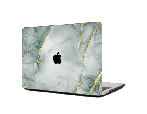 Nekoty Textured Laptop Skins compatible with MacBooks Pro 16" 14" 13" Air 13" 2019-2022 - Jade Marble